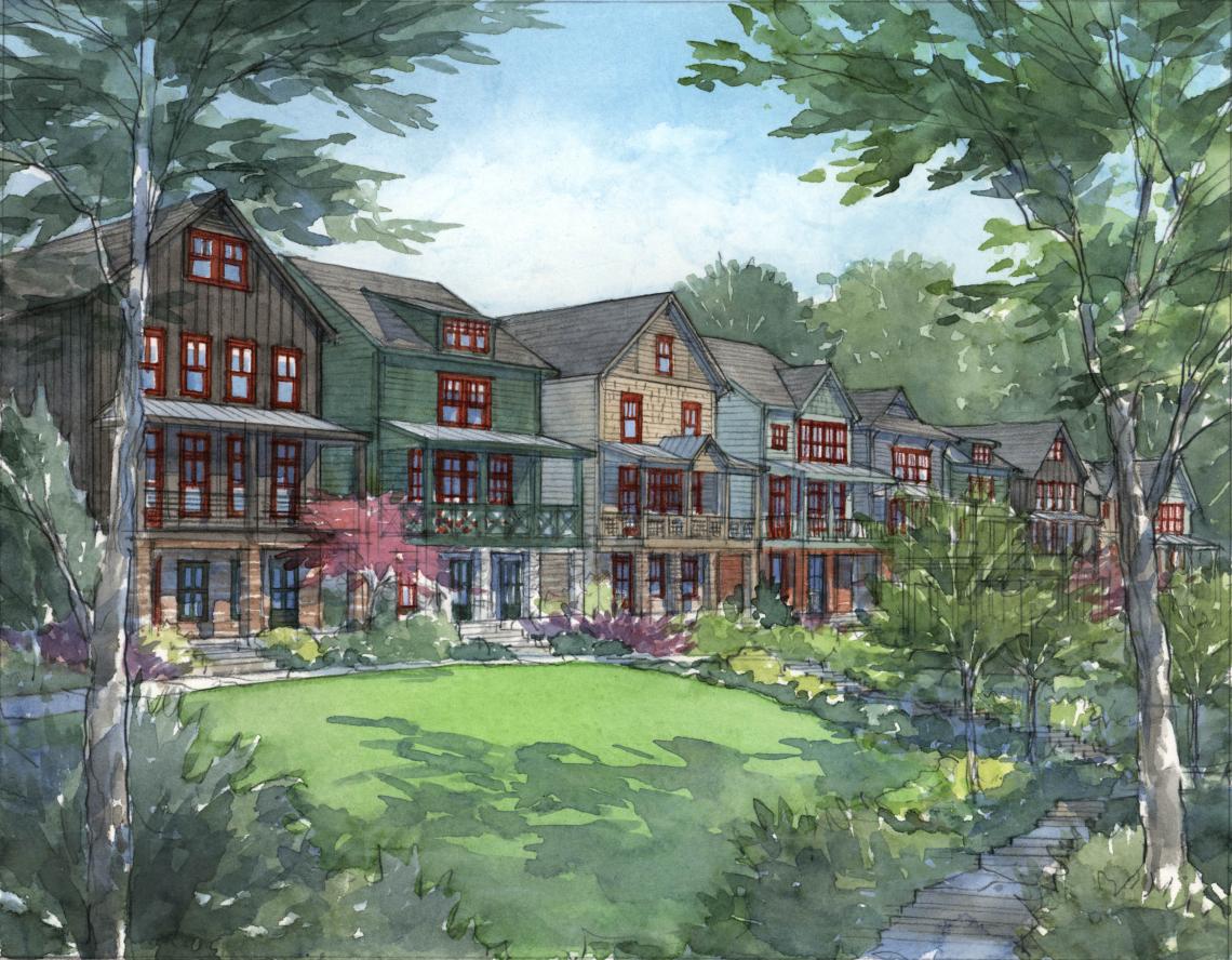 First look: Mountain-inspired Chamblee project barrels ahead | Urbanize Atlanta